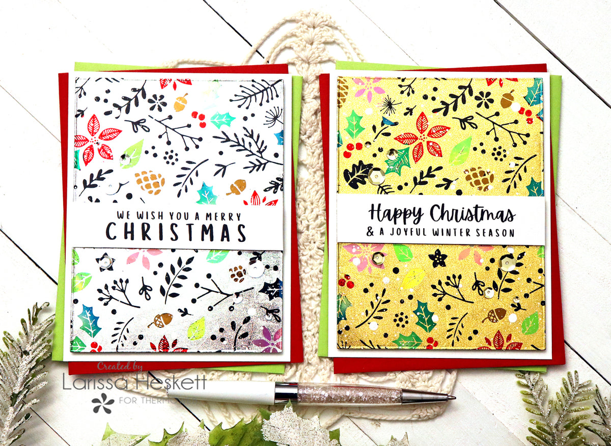 Add some Personality using Deco Foil Transfer Sheets and Felt ...
