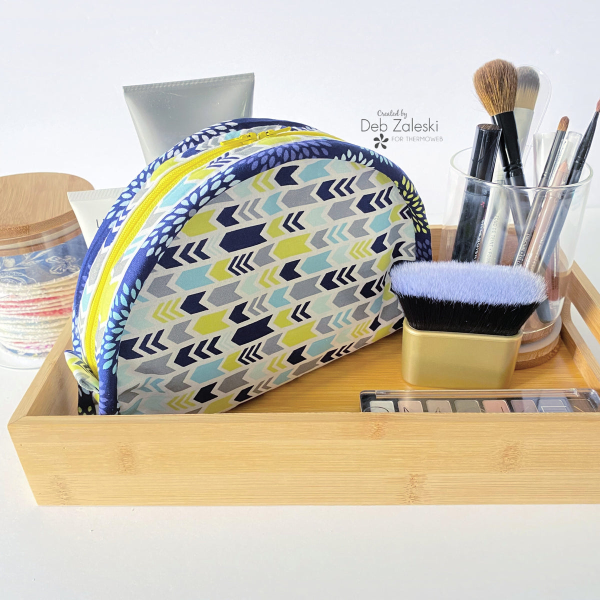 Quick & Easy Makeup Bag Tutorial – thermoweb.com