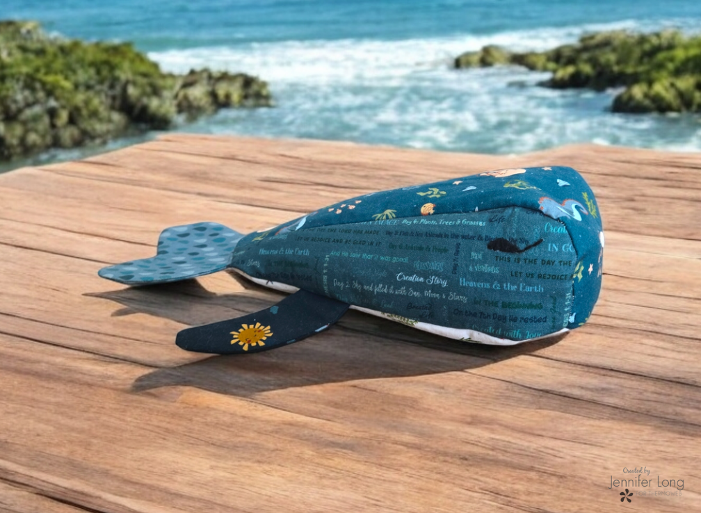 How to Sew the Whale Zipper Pouch with HeatnBond Support – thermoweb.com