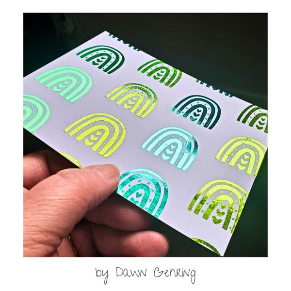 Deco Foil Color Harmony Transfer Foil Multi-Pack, Shades of Green ...