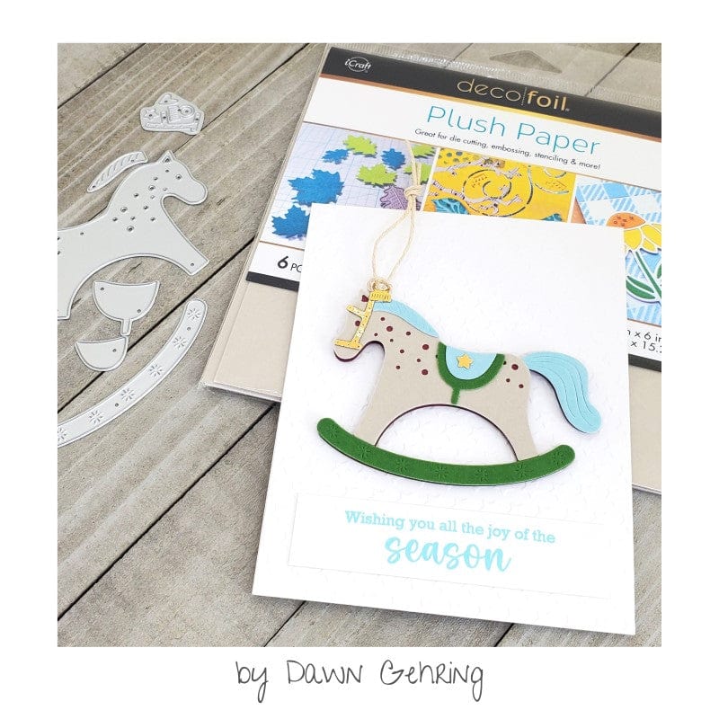 Deco Foil Plush Paper, Soft Stone – thermoweb.com