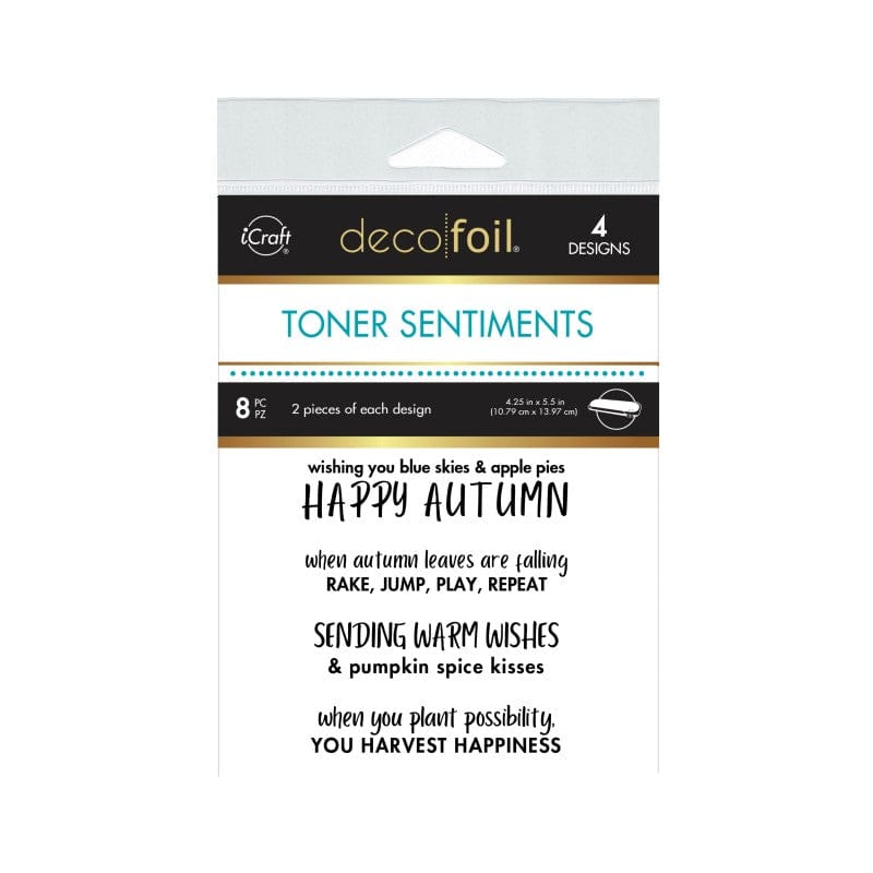 Deco Foil Toner Sheets + Card Fronts – thermoweb.com