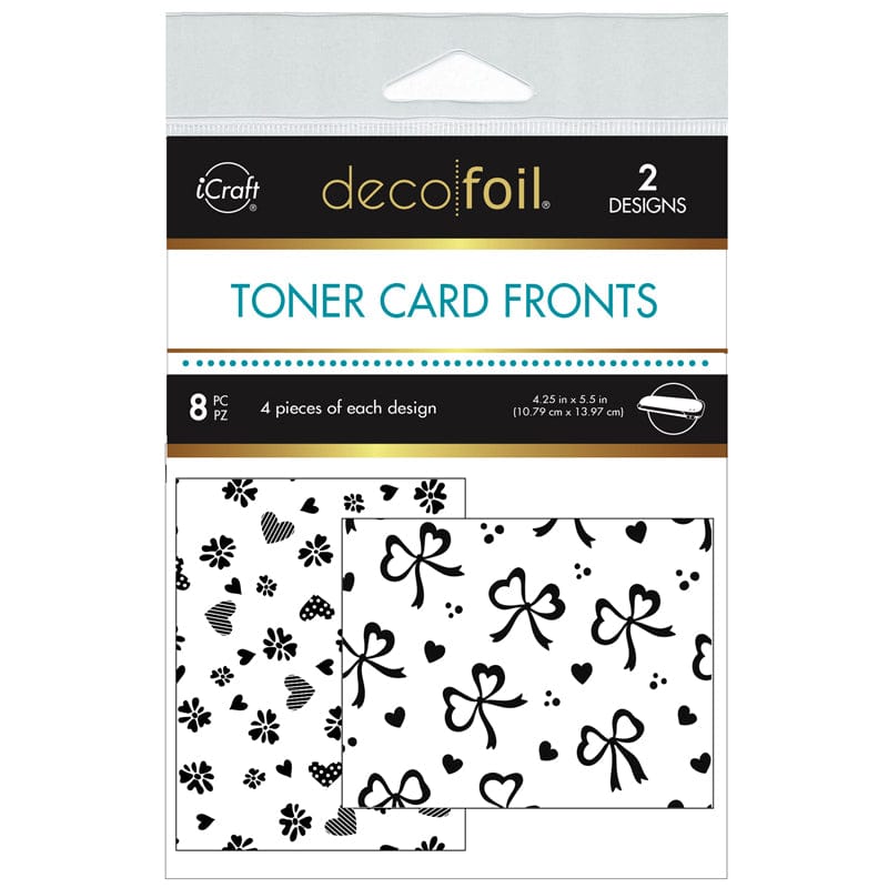 Deco Foil Toner Sheets + Card Fronts – thermoweb.com