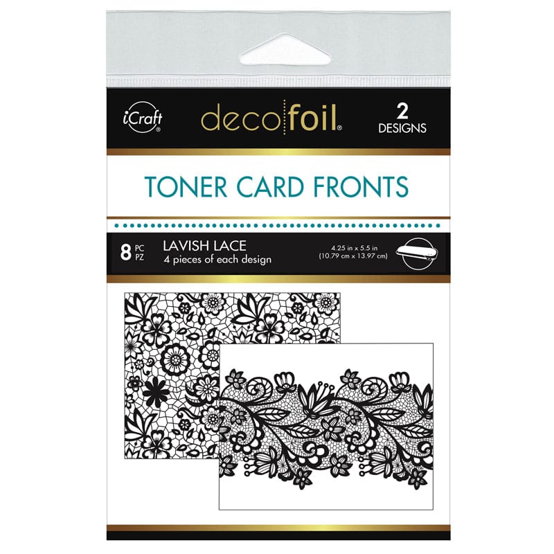 Deco Foil Toner Sheets + Card Fronts – thermoweb.com