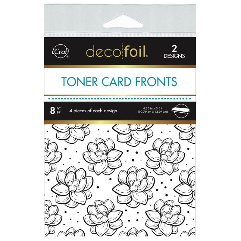 Deco Foil Toner Sheets + Card Fronts – thermoweb.com