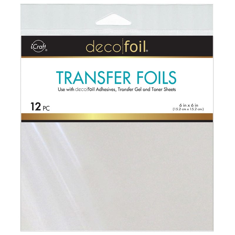 Deco Foil Transfer Sheets 6 in x 6 in (12 sheets) - Blizzard ...