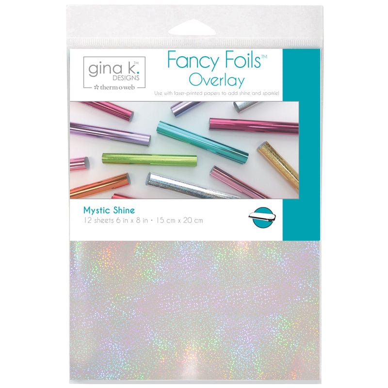 Gina K. Designs Fancy Foils Overlay, Mystic Shine – thermoweb.com