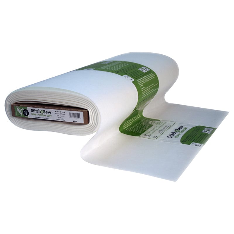 StitchnSew Cut-Away Medium Weight Soft Sew-In Stabilizer, 20 in x 25yd ...