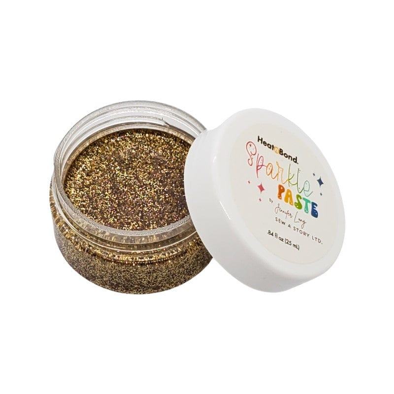 HeatnBond Sparkle Paste by Jennifer Long Sew A Story - Gold – thermoweb.com