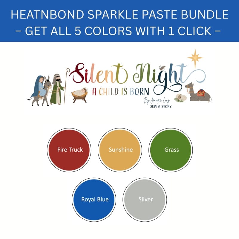Silent Night Sparkle Paste Bundle – thermoweb.com