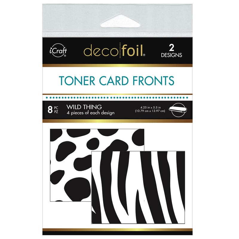 Deco Foil Toner Sheets + Card Fronts – thermoweb.com