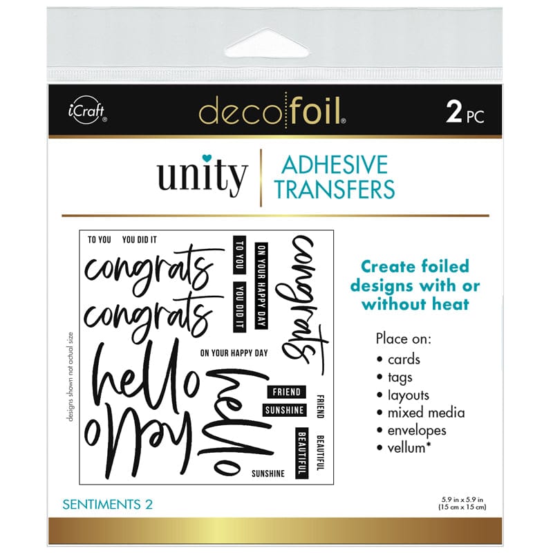 Deco Foil Adhesive Transfer Designs – thermoweb.com