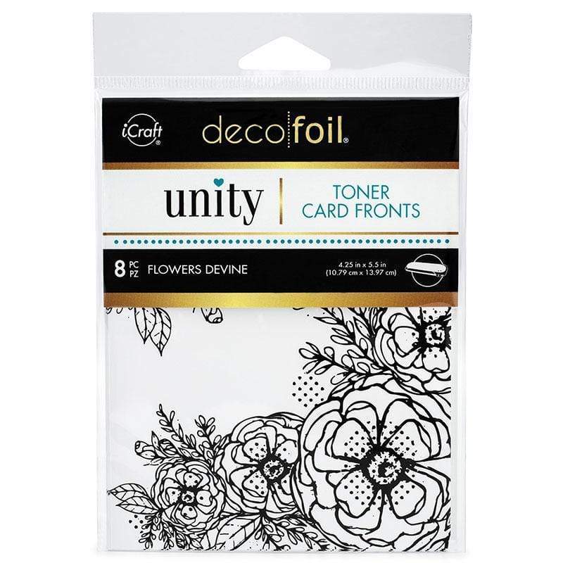 Deco Foil Toner Card Fronts by Unity – thermoweb.com