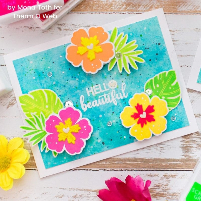 Rina K. Designs StampnStencil Detail Stencil, Sending Sunshine ...