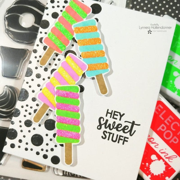 Rina K. Designs StampnStencil Detail Stencil, Sweet Stuff – thermoweb.com