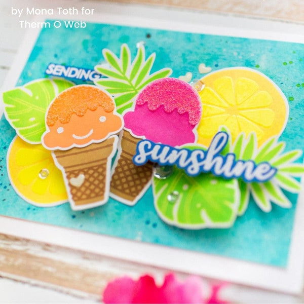 Rina K. Designs StampnStencil Die Set, Sweet Stuff – thermoweb.com
